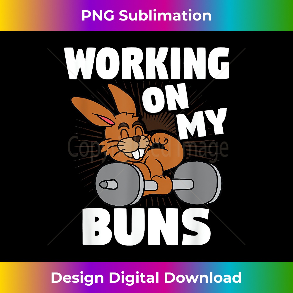 Working On My Buns Easter Bunny Gym Workout Fitness Rabbit - | Inspire ...