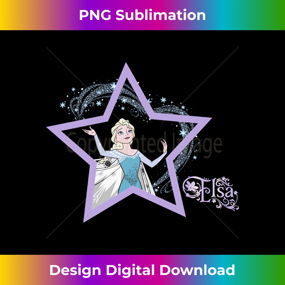 Disney Frozen Elsa Snow Queen Let It Go Magic Star Portrait | Inspire ...