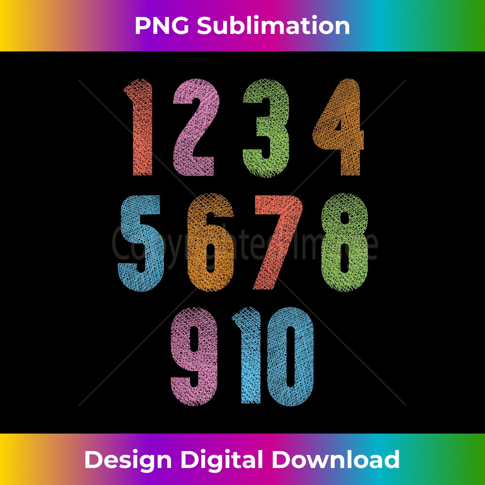 Fun Math Learning Education - Colorful Math Numbers Learning | Inspire ...