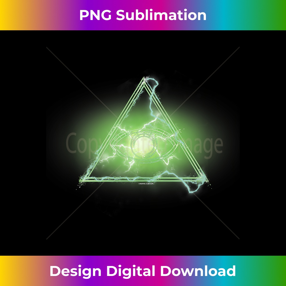 Marvel Spider-Man Far From Home Green Eye Triangle Logo Tank | Inspire ...