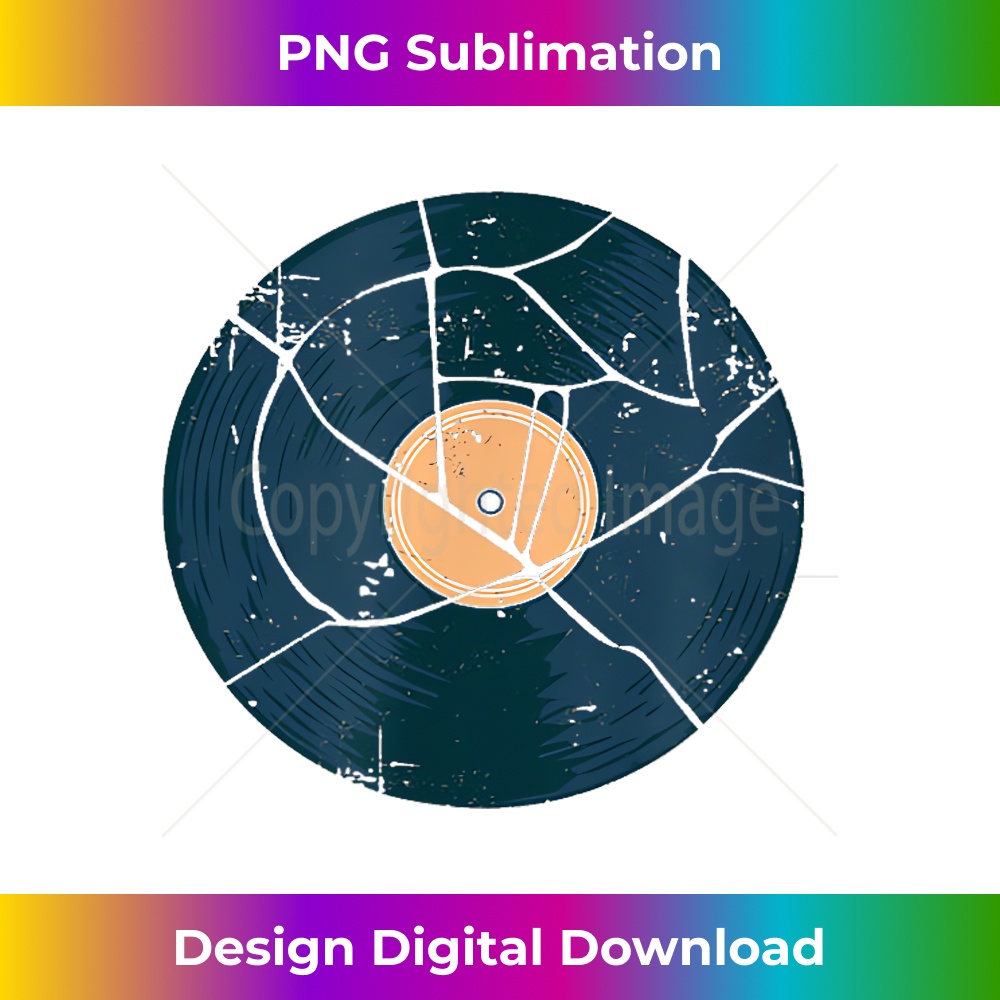 Broken Vinyl - Sublimation-Optimized PNG File - Animate Your - Inspire ...