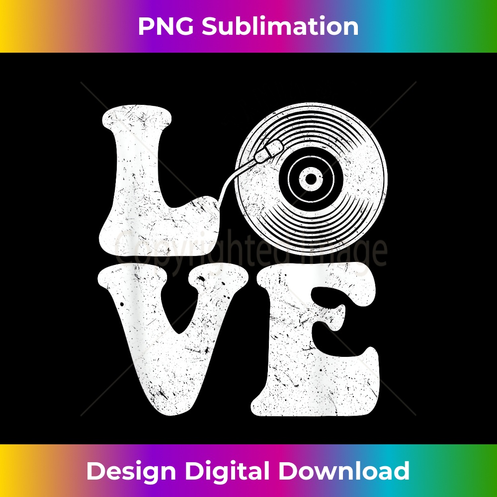 Love Vinyl Records Collector Record Lover - Vibrant Sublimat | Inspire ...