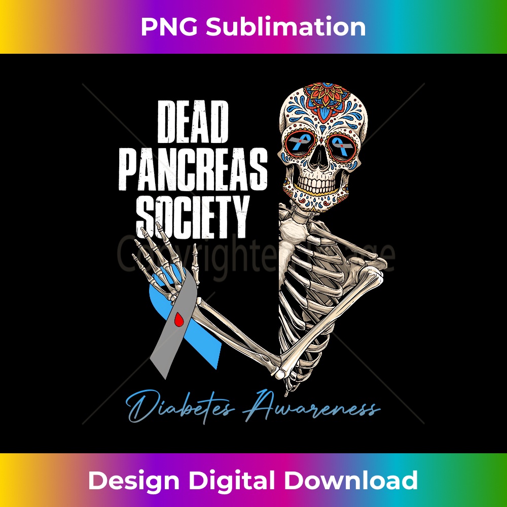Dead Pancreas Society Diabetes Awareness Day Sugar Skeleton | Inspire ...
