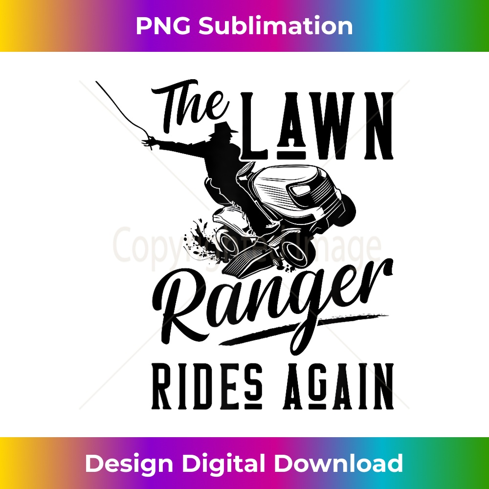 The Lawn Ranger Rides Again Lawn Tractor Mowing - Sophistica | Inspire ...
