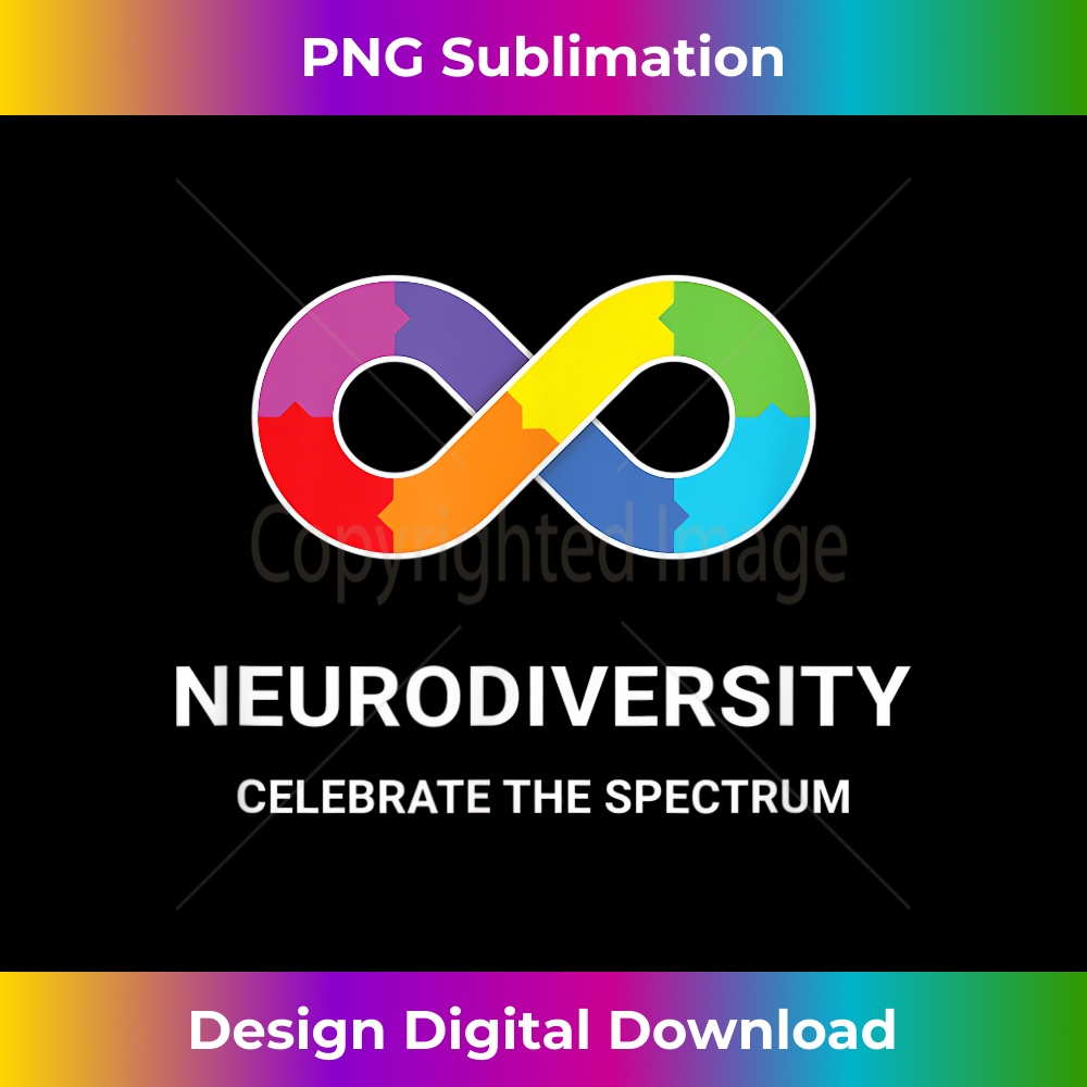 Neurodiversity Autism Spectrum ADHD Rainbow Infinity Symbol | Inspire ...