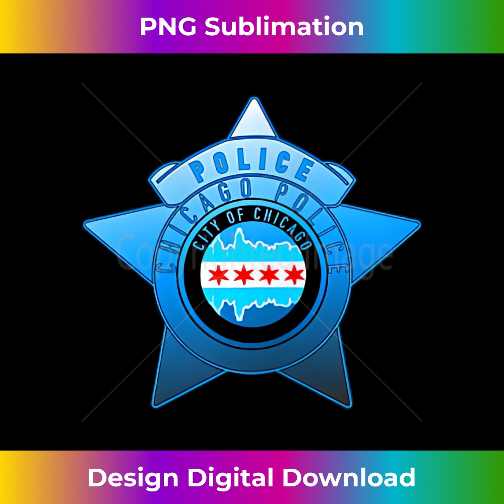 Chicago Police CPD Chicago Flag and Police Badge Tank Top - | Inspire ...