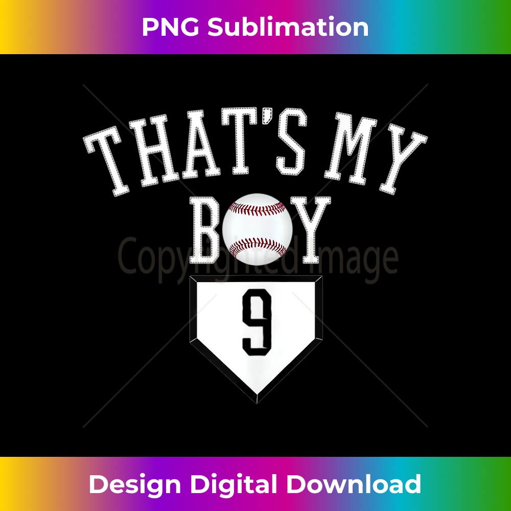 Baseball Number 9 | Inspire Uplift