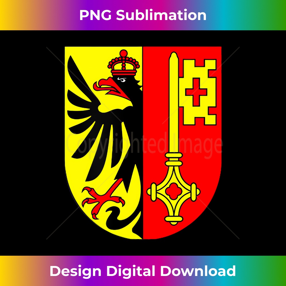 Geneva - Swiss Canton and City Coat of Arms | Inspire Uplift