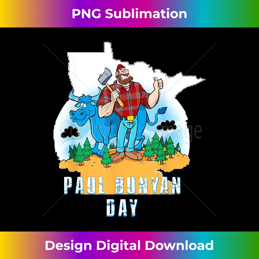 Paul Bunyan Day T Shirt - Instant Sublimation Digital Downlo | Inspire ...
