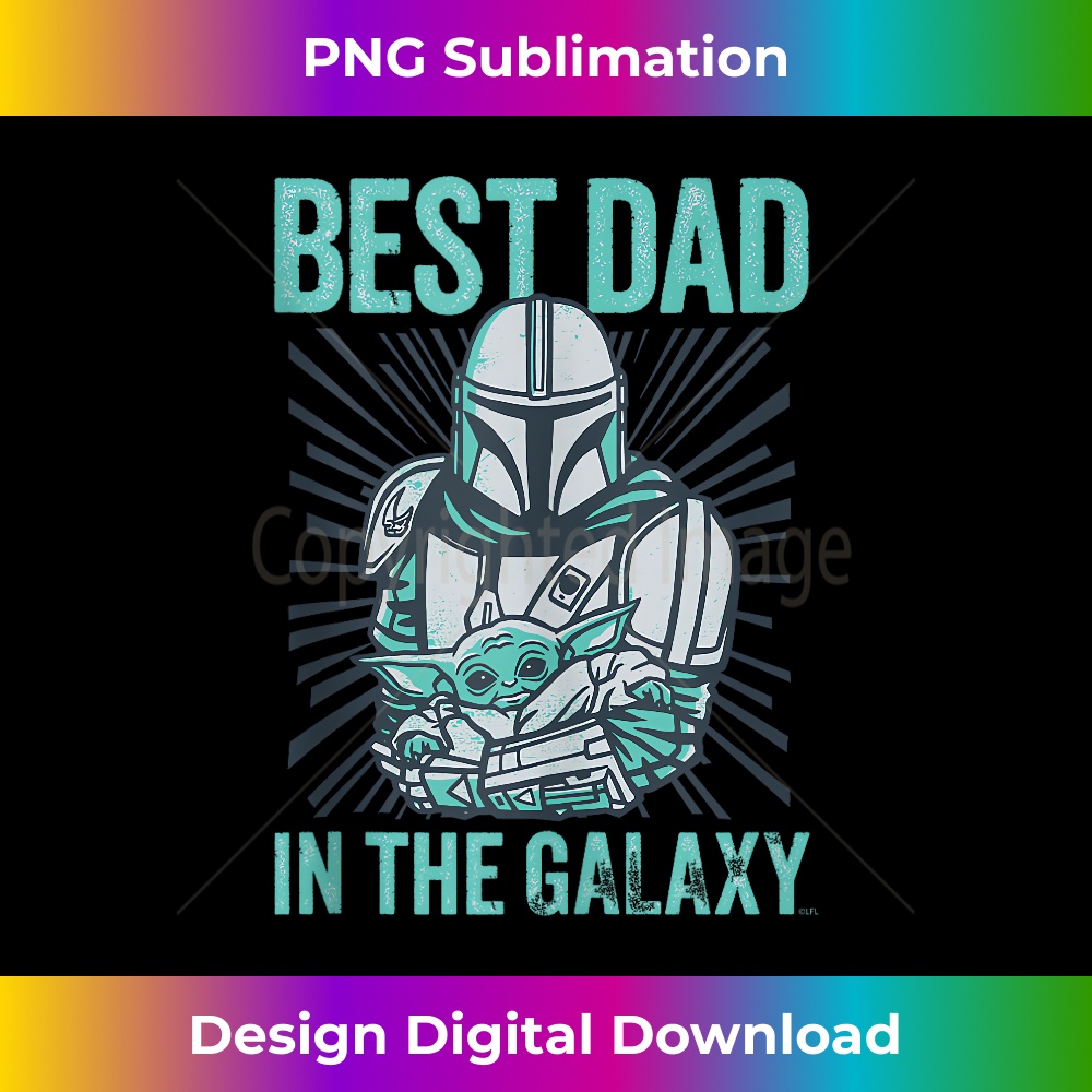 Star Wars The Mandalorian and Grogu Best Dad in the Galaxy T | Inspire ...