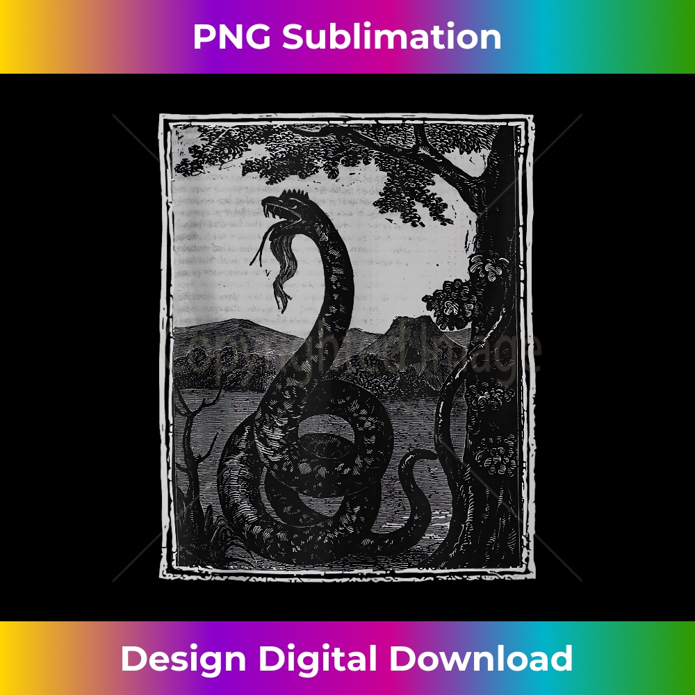 Serpent Occult Snake in heaven Adam and Eve Sin greed Gothic - Inspire ...