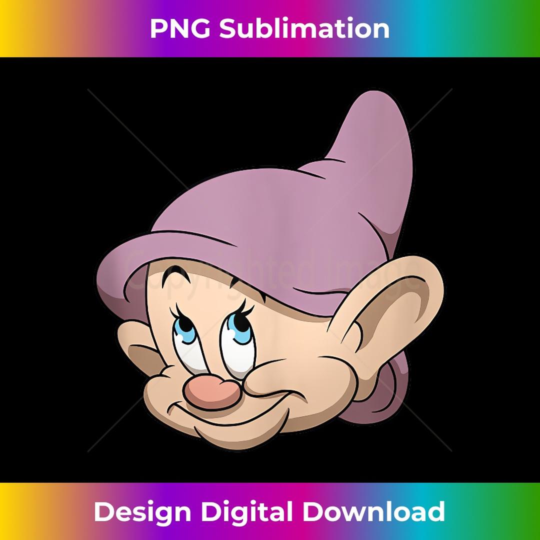 Disney Snow White And The Seven Dwarfs Dopey Big Face Tank T | Inspire ...