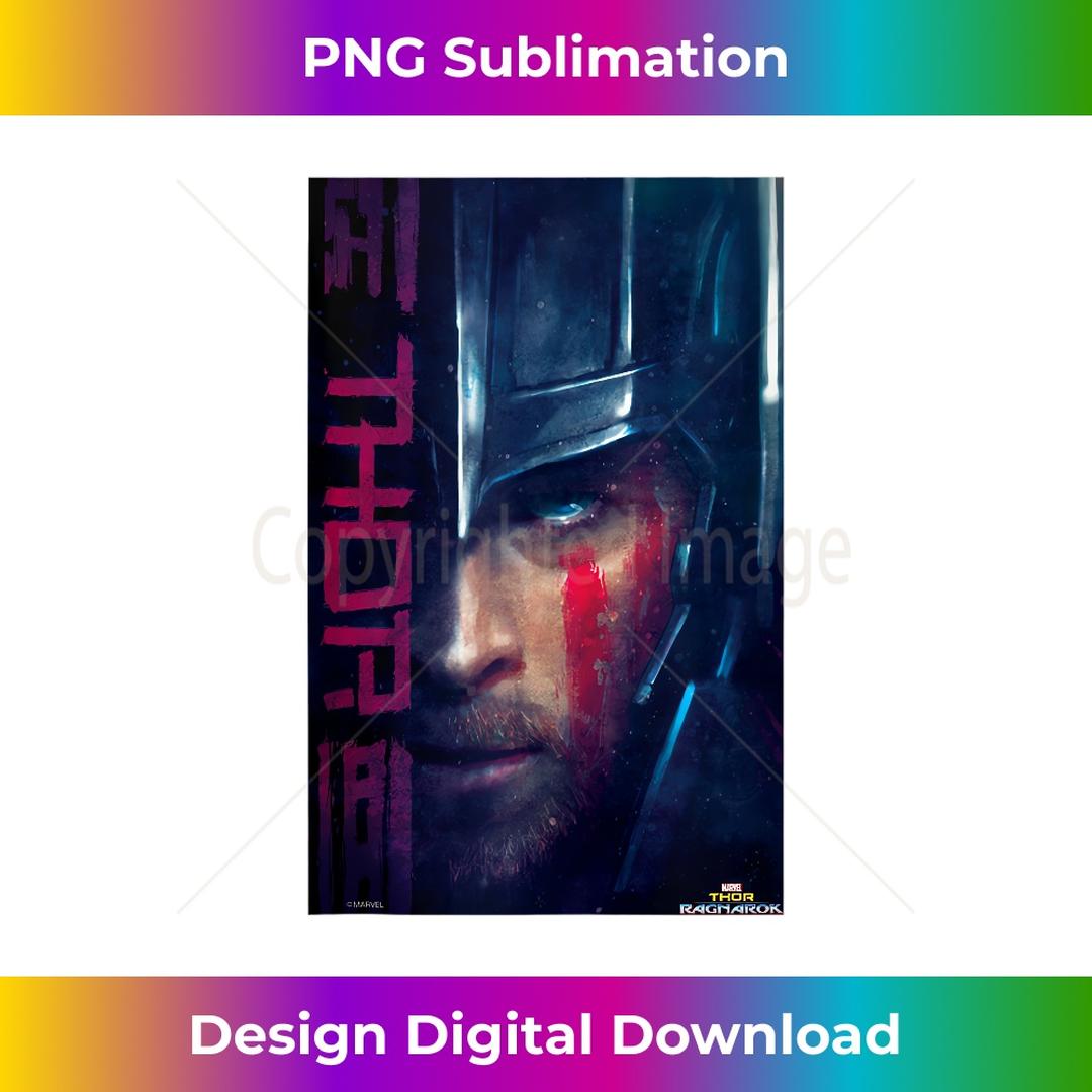 Marvel Thor Ragnarok Battle Helmet Head Shot Poster Tank Top | Inspire ...