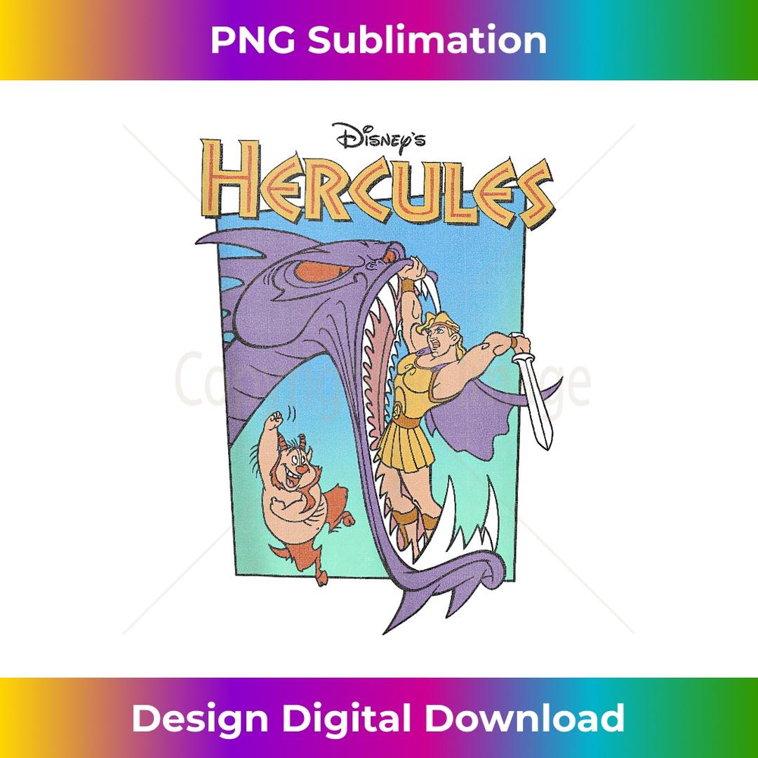 Disney Hercules Hydra Battle Retro Classic Movie - Aesthetic | Inspire ...