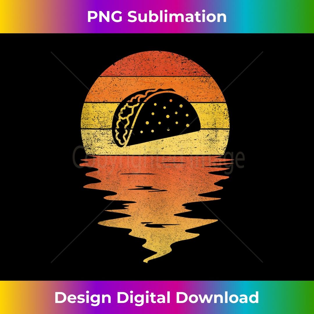 Taco retro sunset 70s vintage Tacos 2 - PNG Transparent Subl | Inspire ...