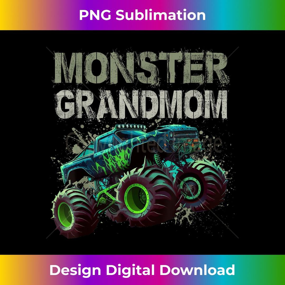 Monster Truck Grandmom Family Matching Monster Truck Lovers | Inspire ...