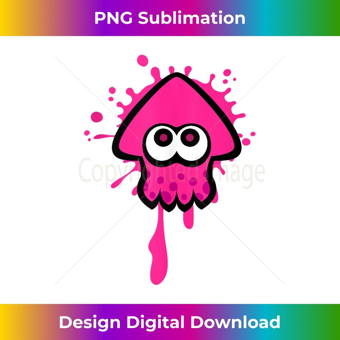 Nintendo Splatoon Pink Inkling Squid Splat 1 - Premium PNG S | Inspire ...