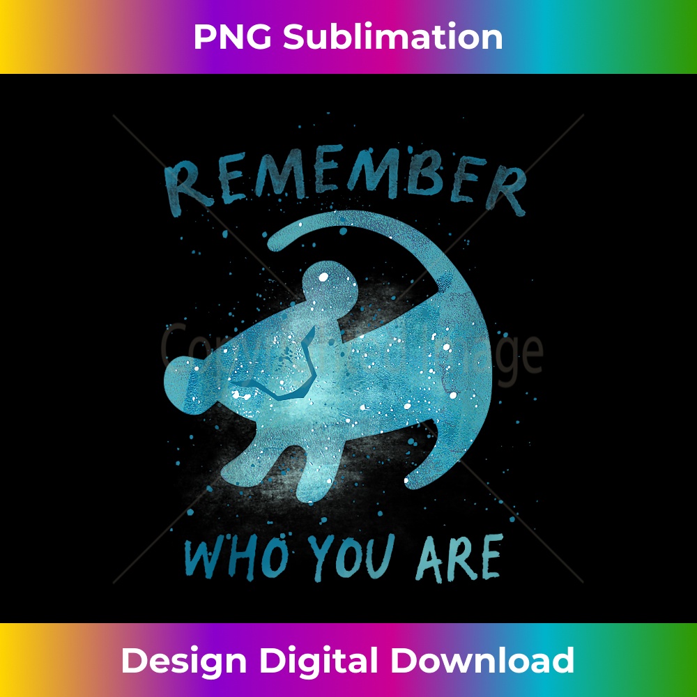 Disney The Lion King Simba Remember Who You Are Splatter - C | Inspire ...