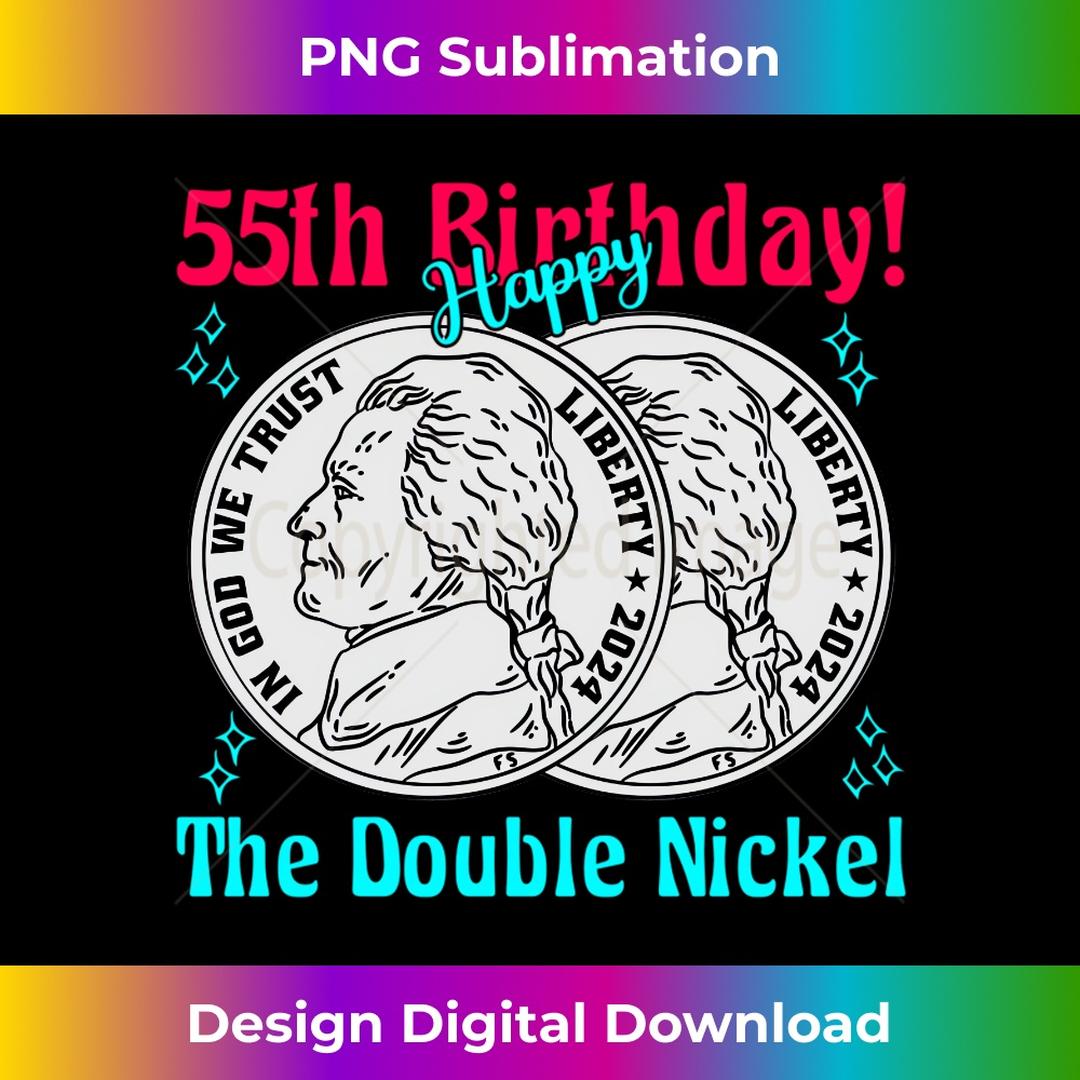 Double Nickel 55th Birthday Born In 1969 - Premium Sublimati - Inspire Uplift