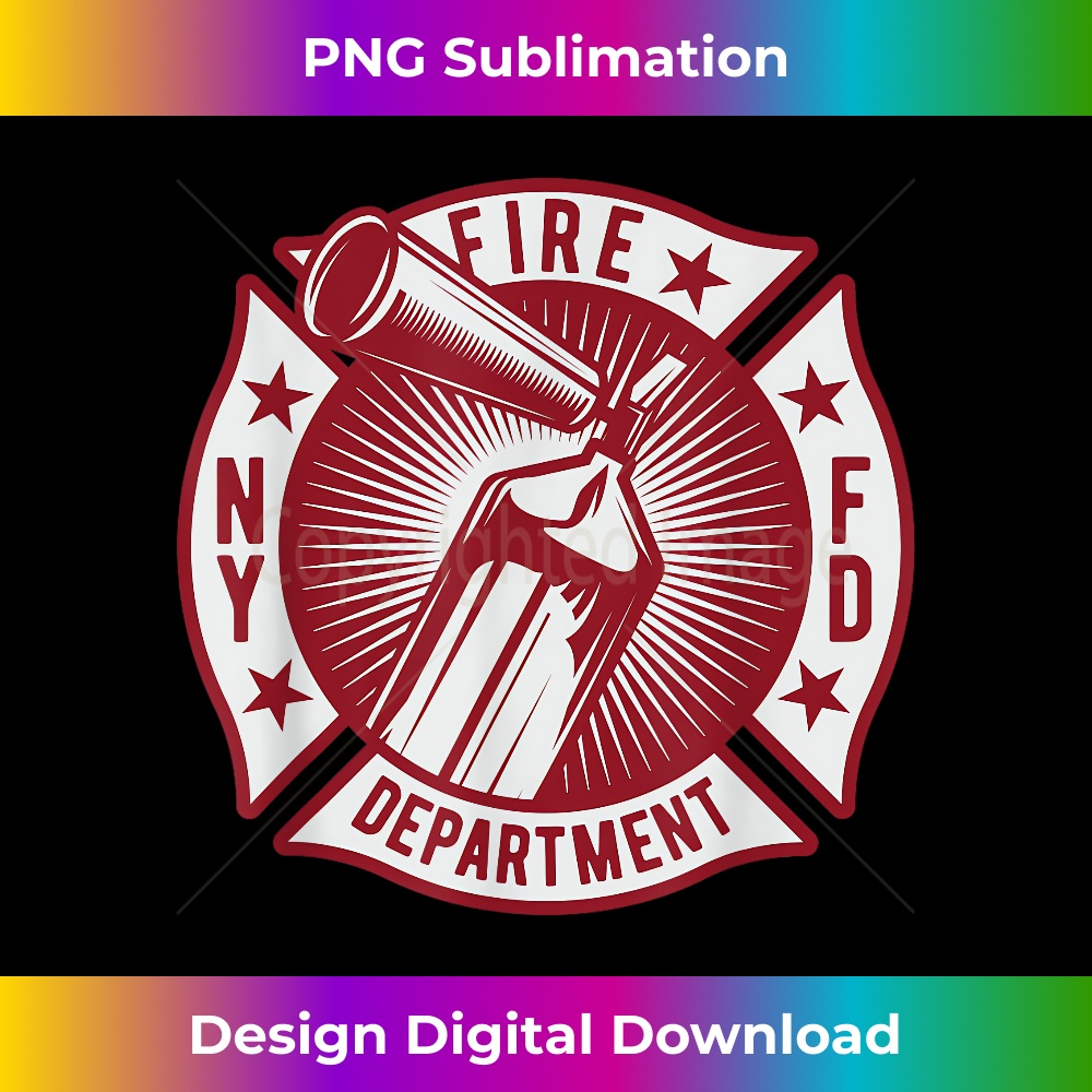 NY Fire Department Firefighter Design Fireman 1 - Modern Sub | Inspire ...