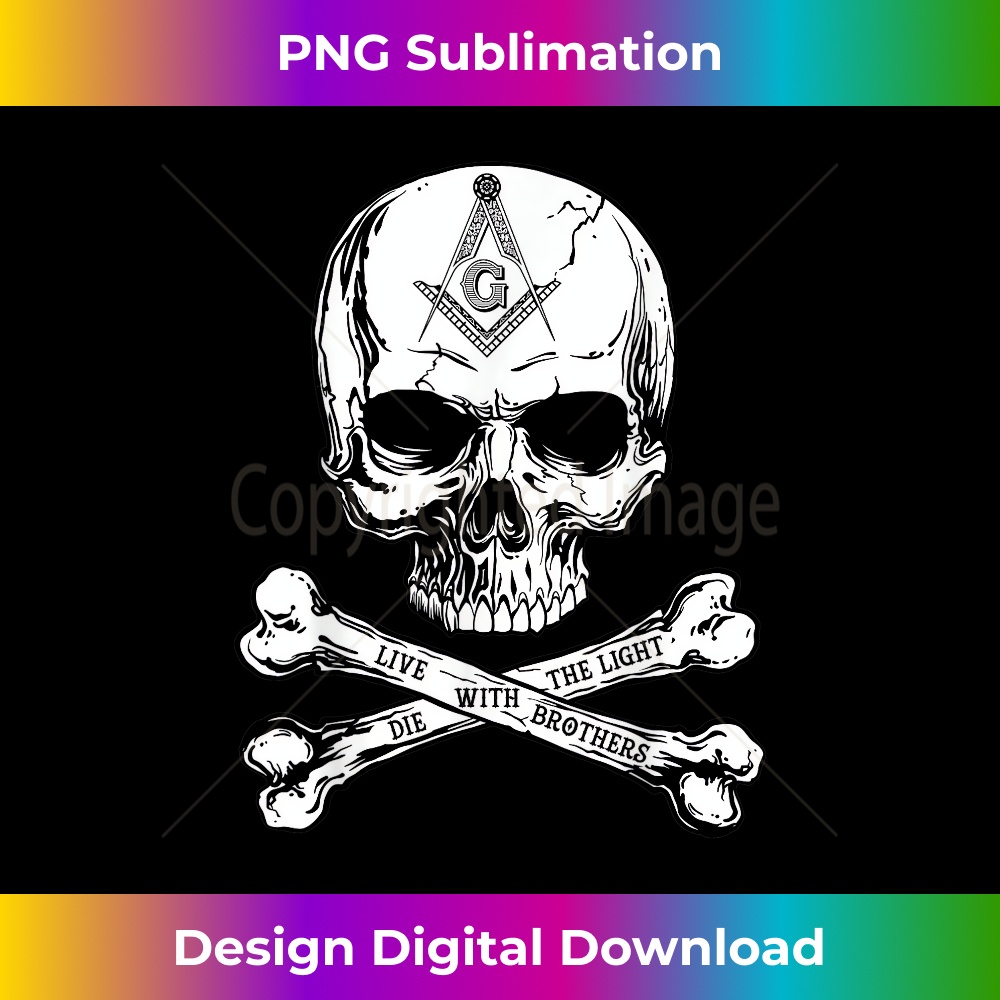 Live With Brothers Die With The Light Freemason Skull Bones | Inspire ...