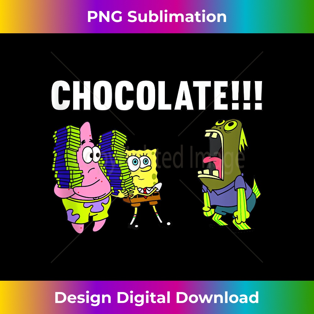 SpongeBob SquarePants CHOCOLATE!!! Yelling Fish Logo 1 - Exc | Inspire ...