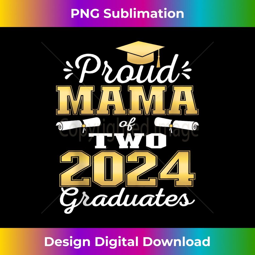 Proud Mama of Two 2024 Graduate Class 2024 Graduation family | Inspire ...