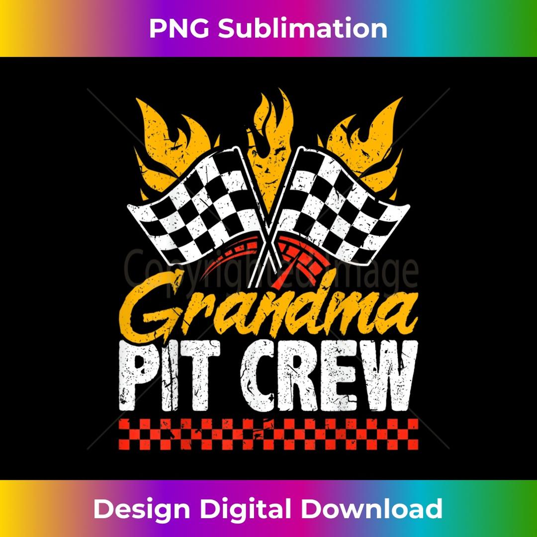 Grandma Pit Crew Race Car Themed Party Racing Family - PNG T | Inspire ...