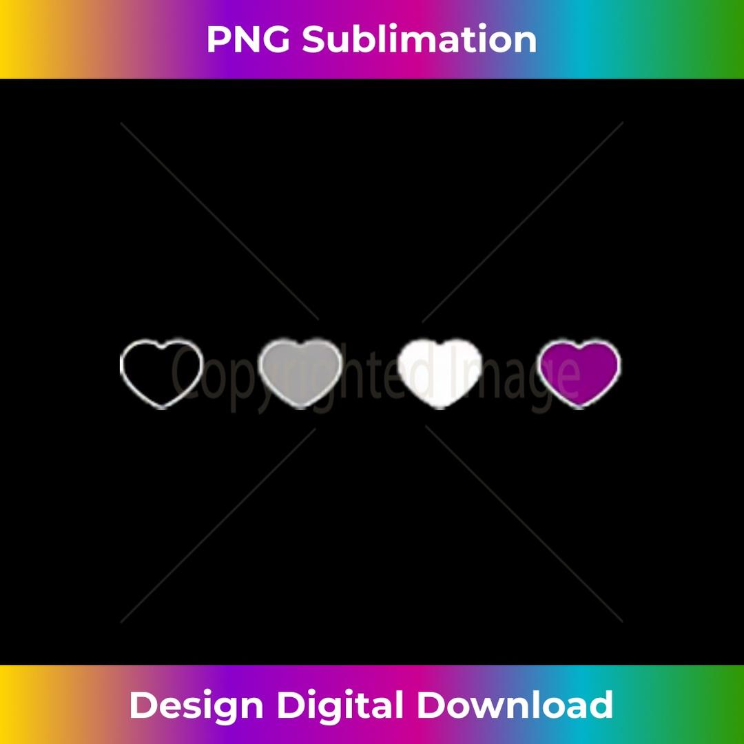 Tiny Hearts Subtle Asexual Pride Month Ace Flag LGBT Rights | Inspire ...