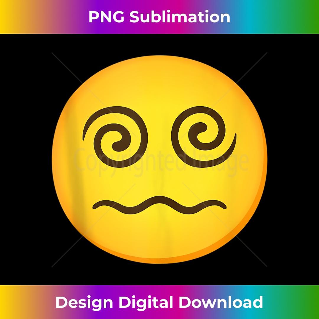 Emoticon Dizzy Face with Spiral Eyes - Professional Sublimat - Inspire ...