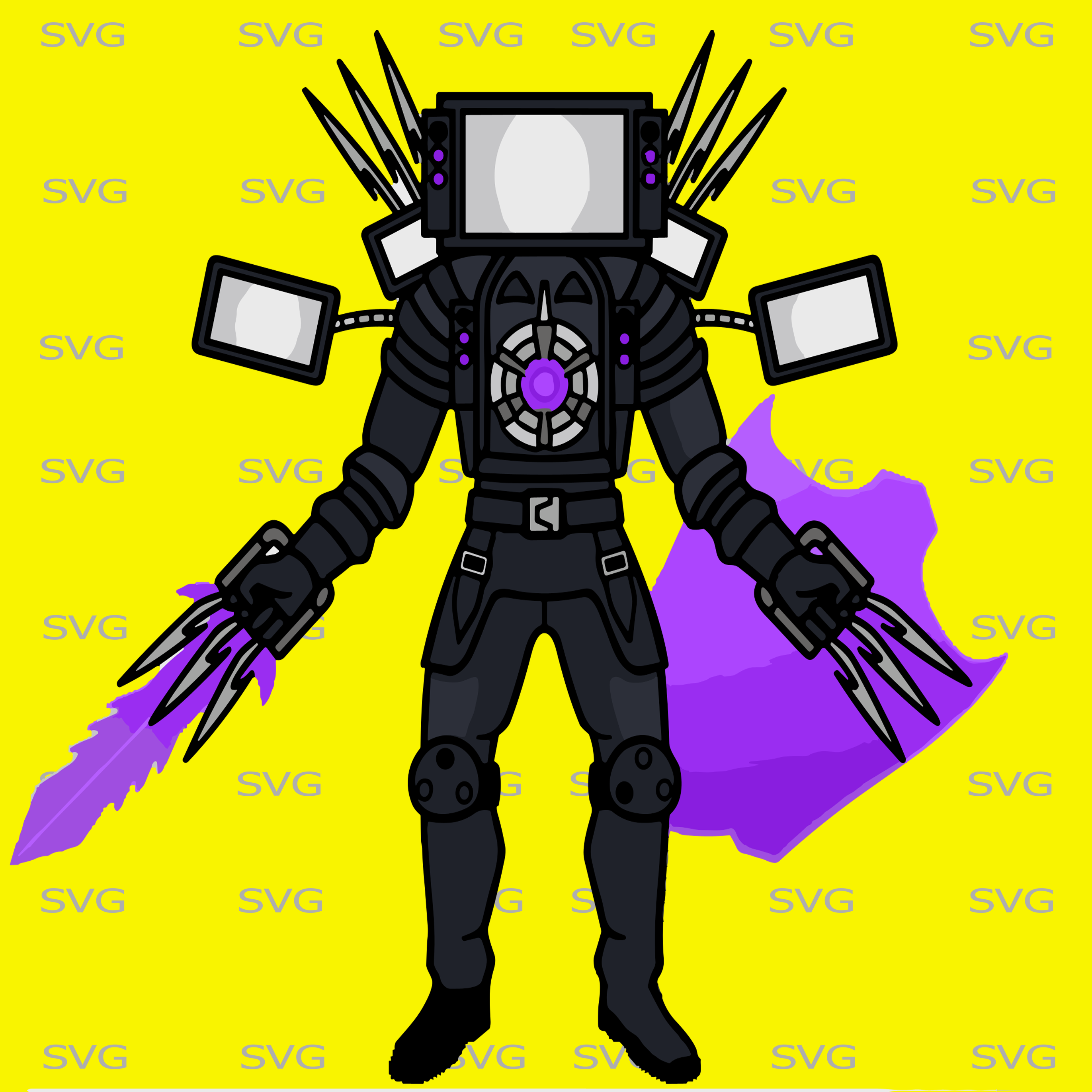 CINEMA TITAN UPGRADED SVG , PNG | Skibidi Toilet CINEMA TITA | Inspire ...