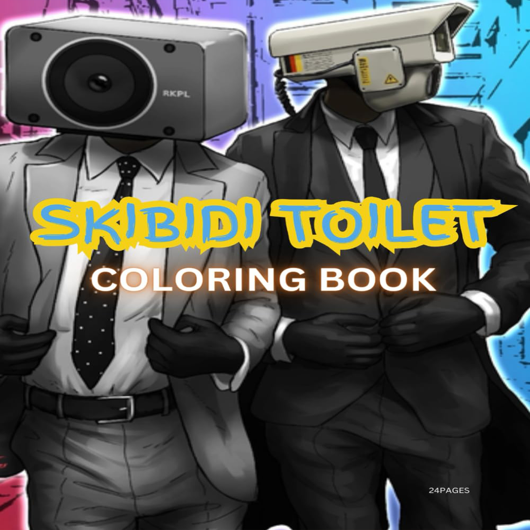 skibidi toilet coloring book | Inspire Uplift