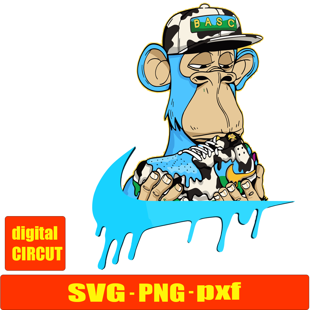 monkey NFT Nike Png, monkey NFT Png, Nike Logo Png,monkey NF | Inspire ...