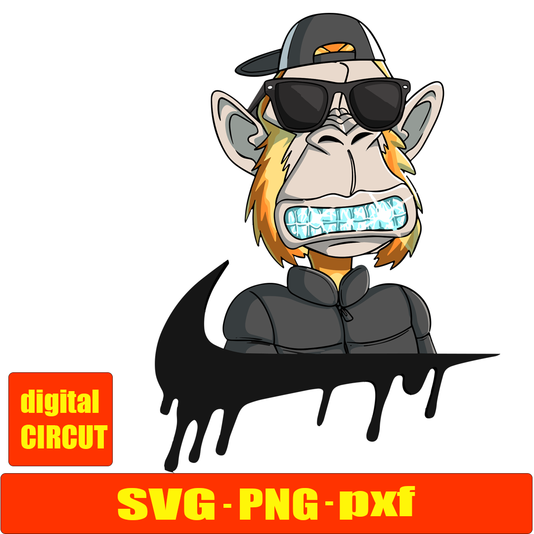 monkey NFT Nike Png, monkey NFT Png, Nike Logo Png,monkey NF | Inspire ...