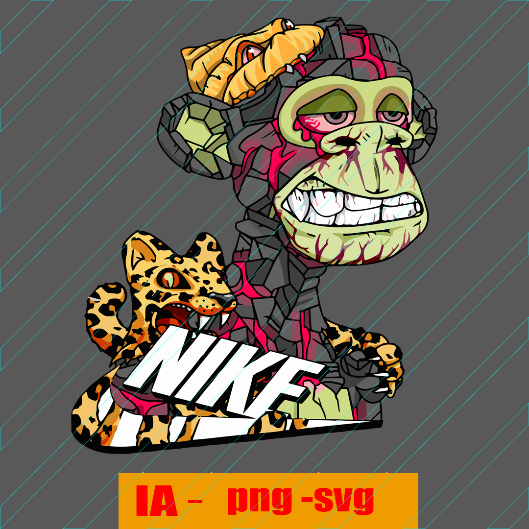 Monkey Swoosh Png, Monkey Nike Png, Nike Logo Png, Monkey Pn - Inspire ...
