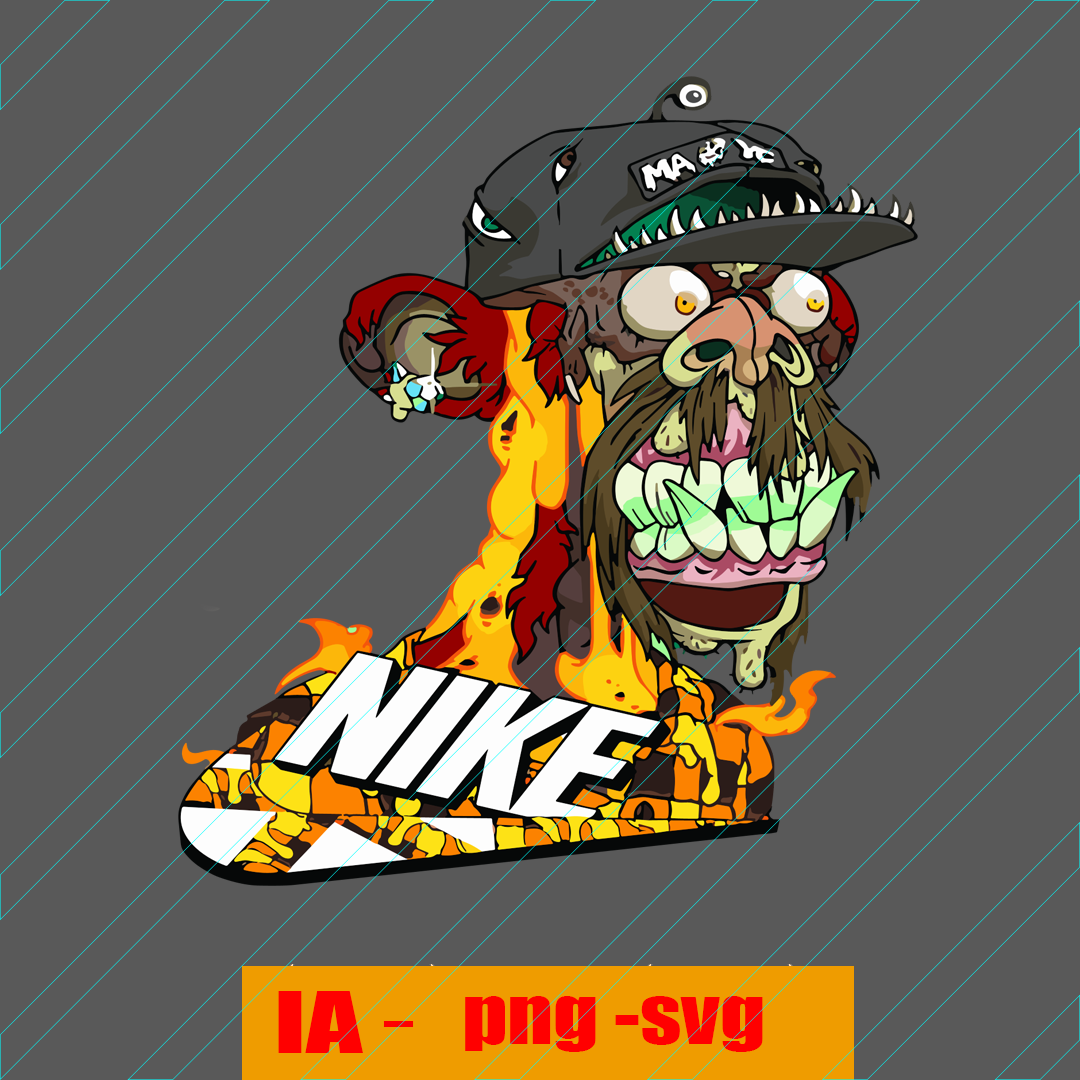 Monkey Swoosh Png, Monkey Nike Png, Nike Logo Png, Monkey Pn - Inspire ...