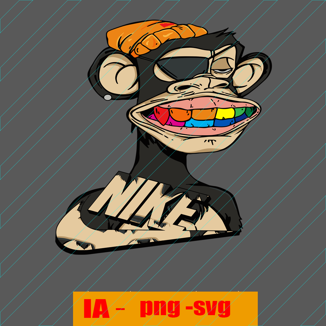 Monkey Swoosh Png, Monkey Nike Png, Nike Logo Png, Monkey Pn - Inspire ...