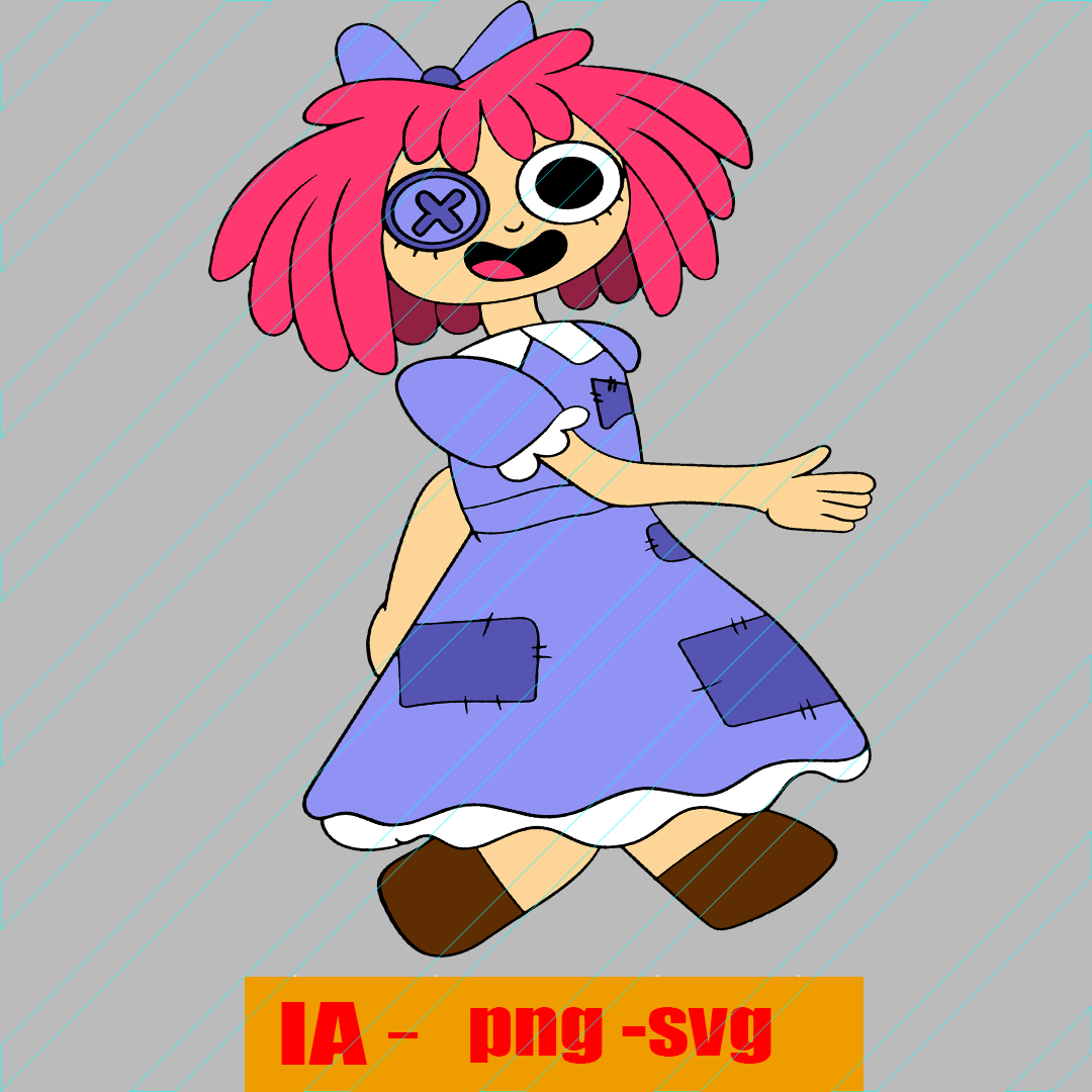 Ragatha from the amazing digital circus SVG, Ragatha SVG,Rag | Inspire ...