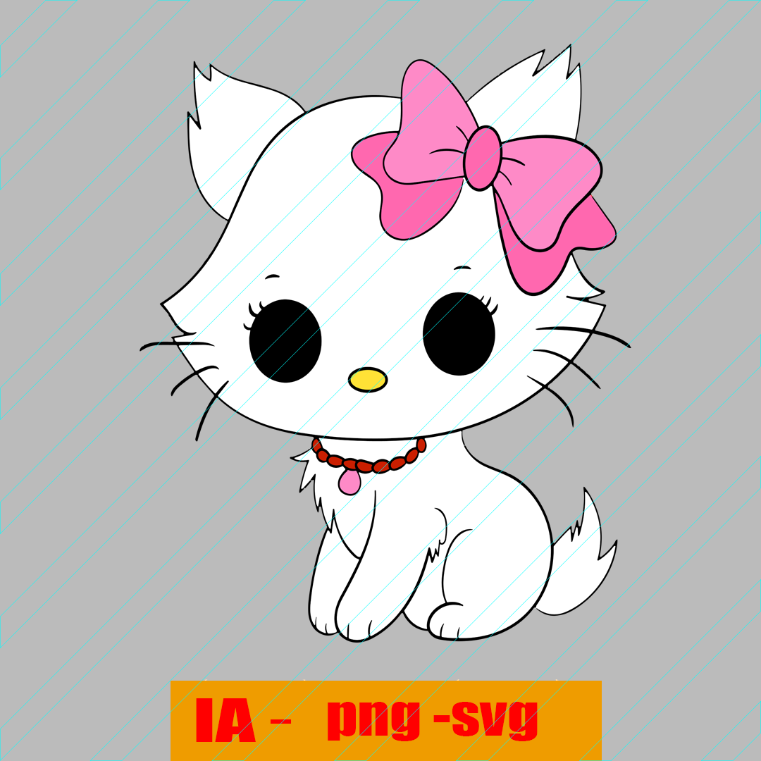 Hello Kitty Kitty SVG,Unicorn Hello Kitty ink Png coloring p | Inspire ...