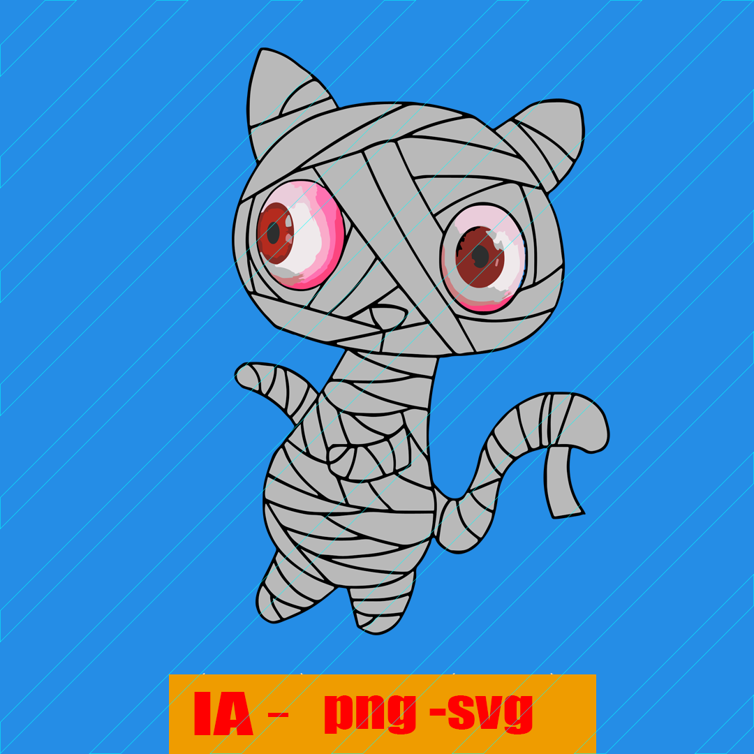 Cat Mummy Png, Cat Mummy Swoosh Png, Cat Mummy Png, - Down - Inspire Uplift