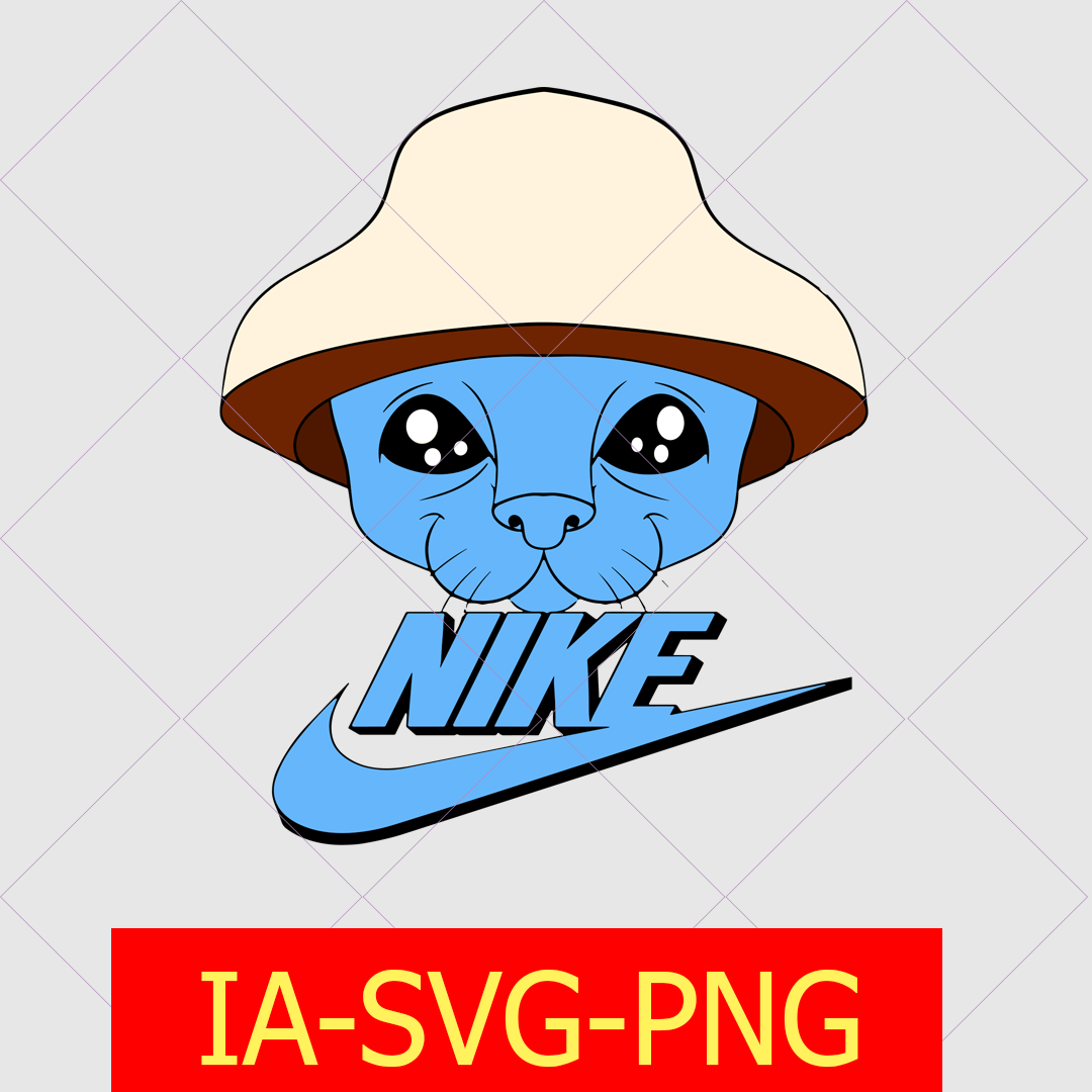 Smurf Cat nike Png,Smurf Cat SVG, Nike Logo Png,Grinch Chris | Inspire ...