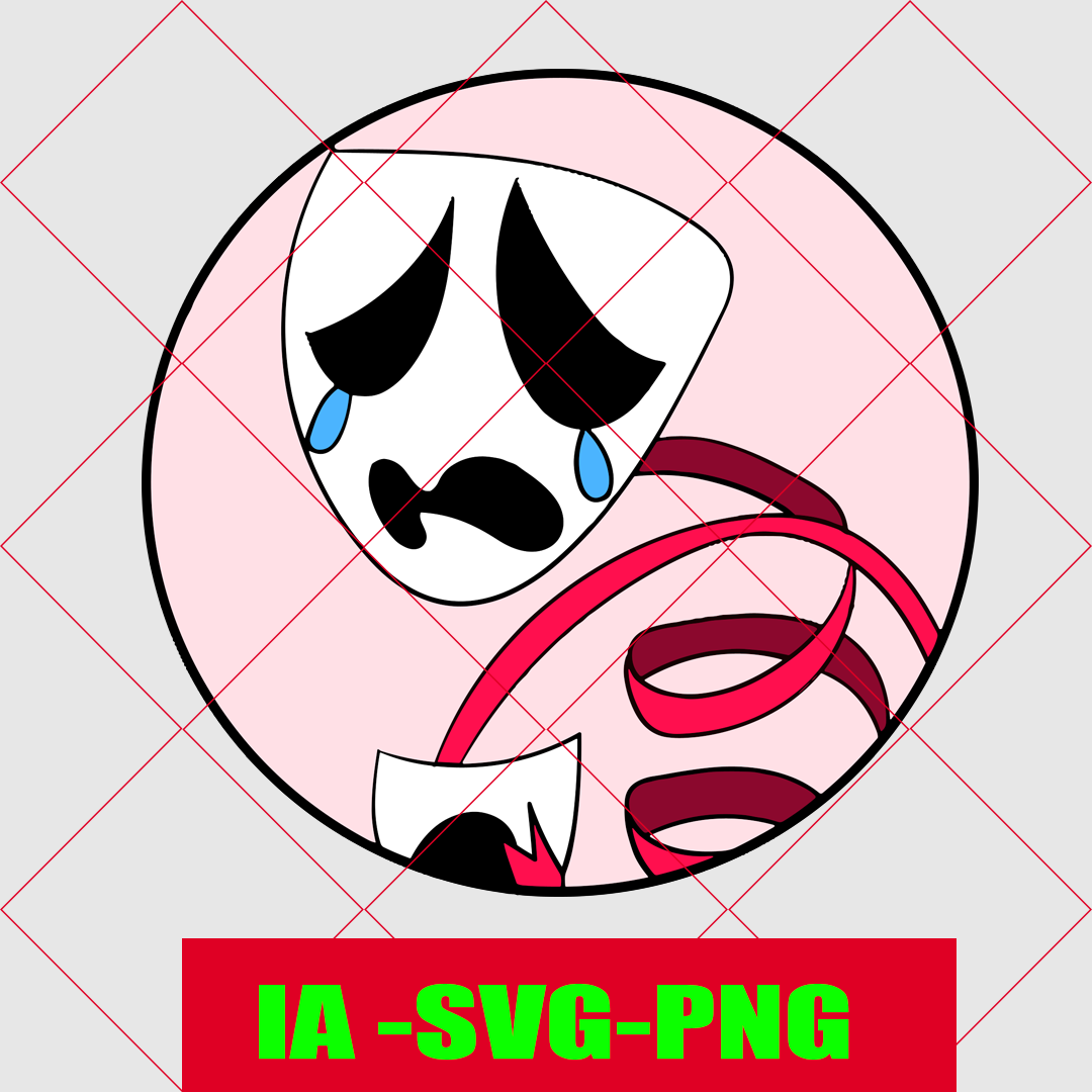 JGangle Sticker the amazing digital circus SVG Gangle Sticke - Inspire ...