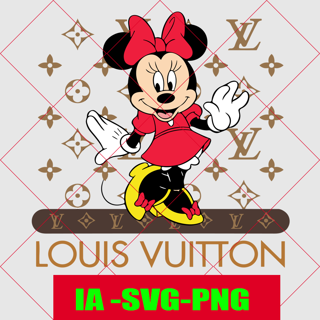 Minnie Mouse Louis Vuitton Png, Minnie Png, Louis Vuitton Lo - Inspire ...