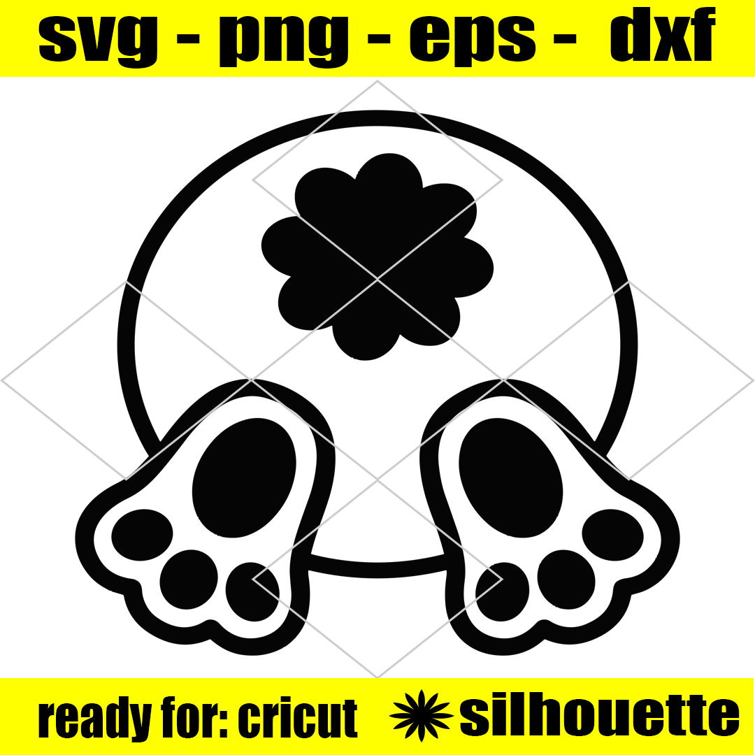 bunny butt clipart - Inspire Uplift