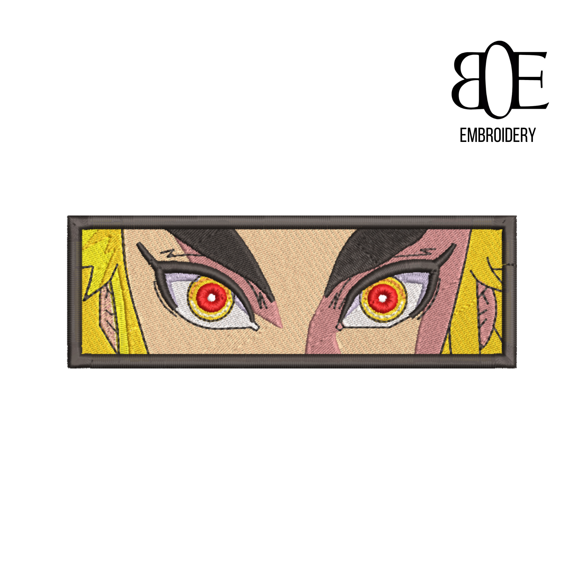 Rengoku Eyes embroidery file, Demon Slayer Embroidery, Anim | Inspire ...