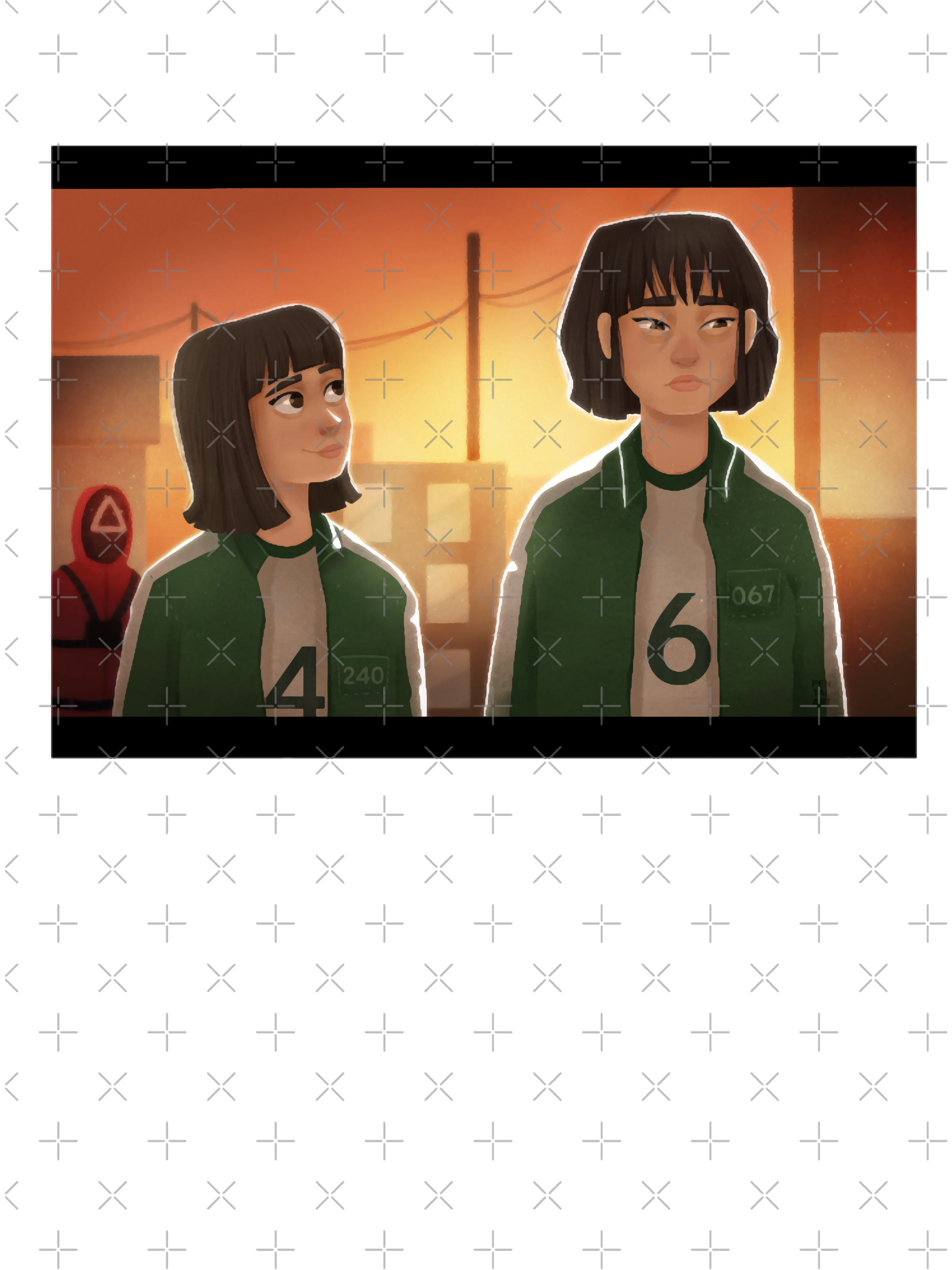 Squid game fan art | Inspire Uplift