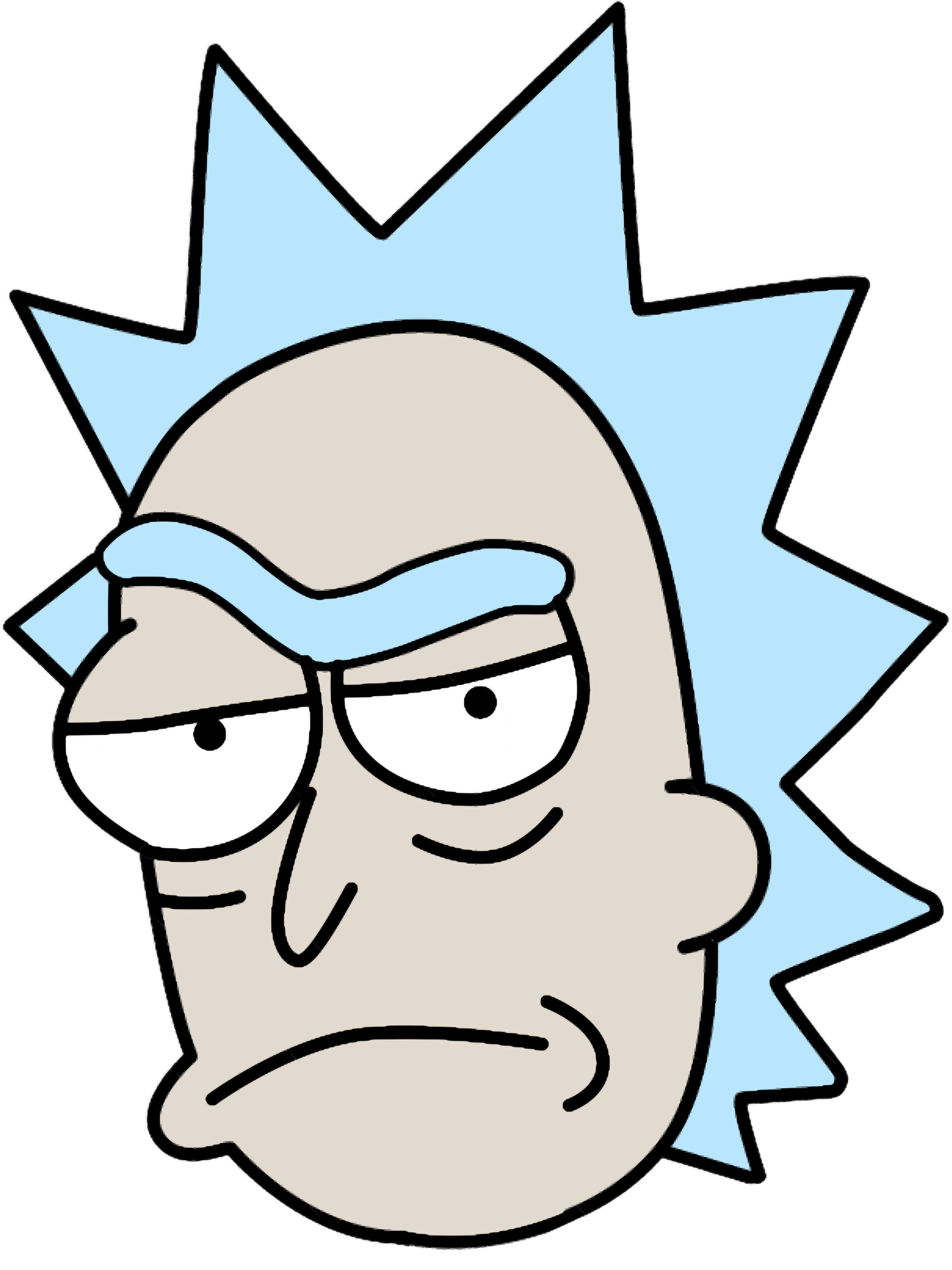 Rick Sanchez Confused face | Inspire Uplift