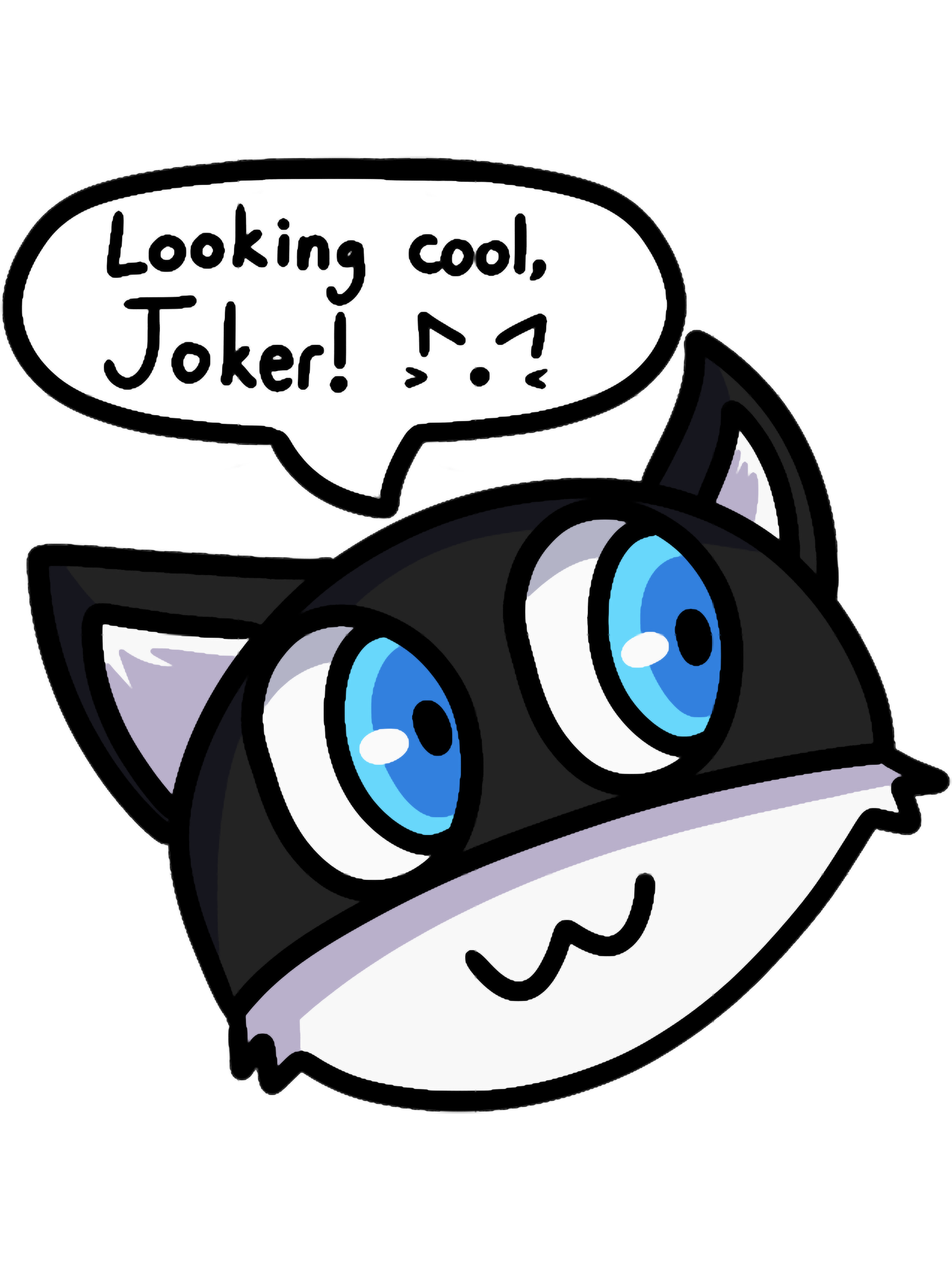 Loking cool, Joker Persona 5 Morgana | Inspire Uplift