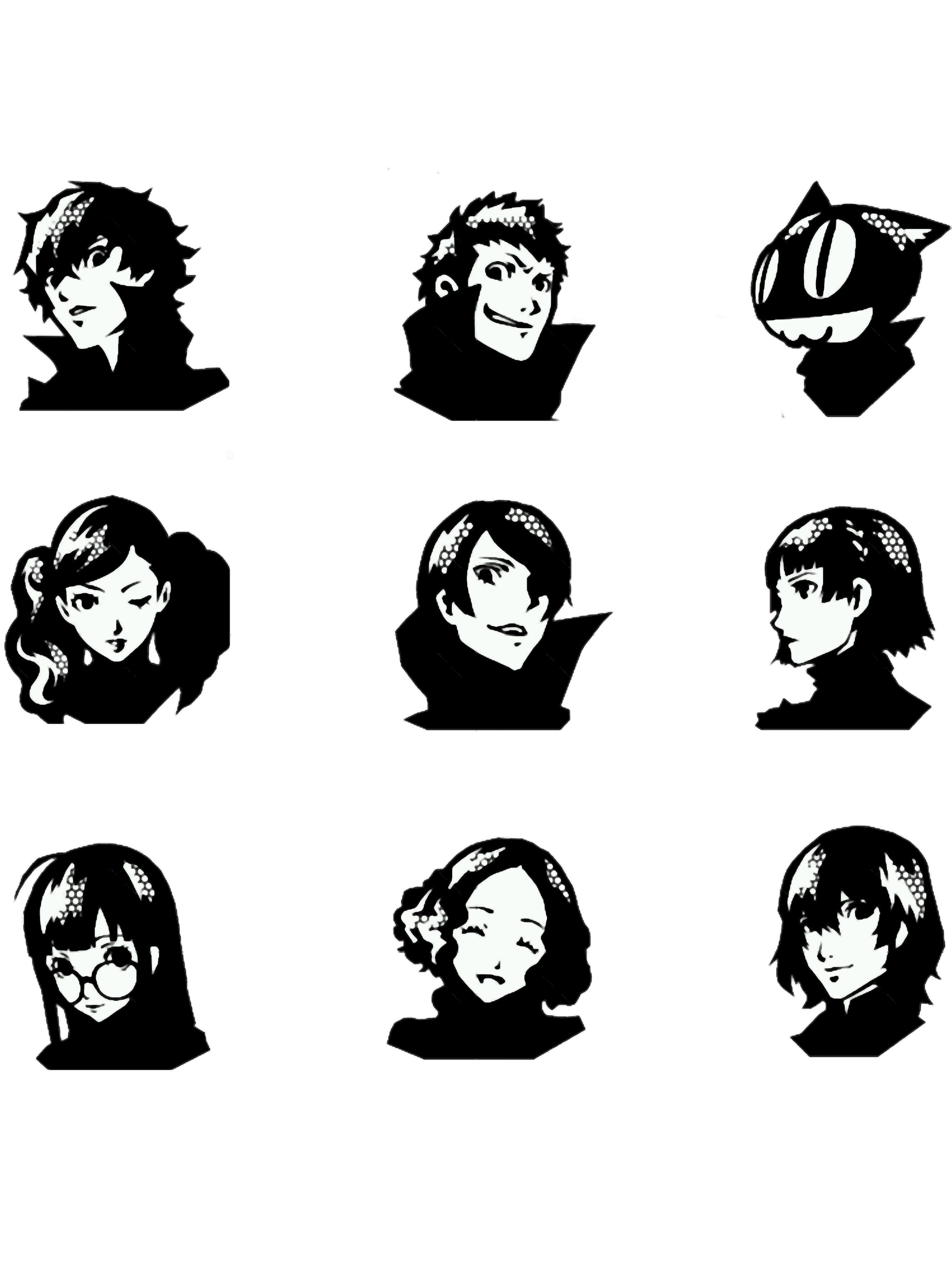 Persona 5 phone icons | Inspire Uplift