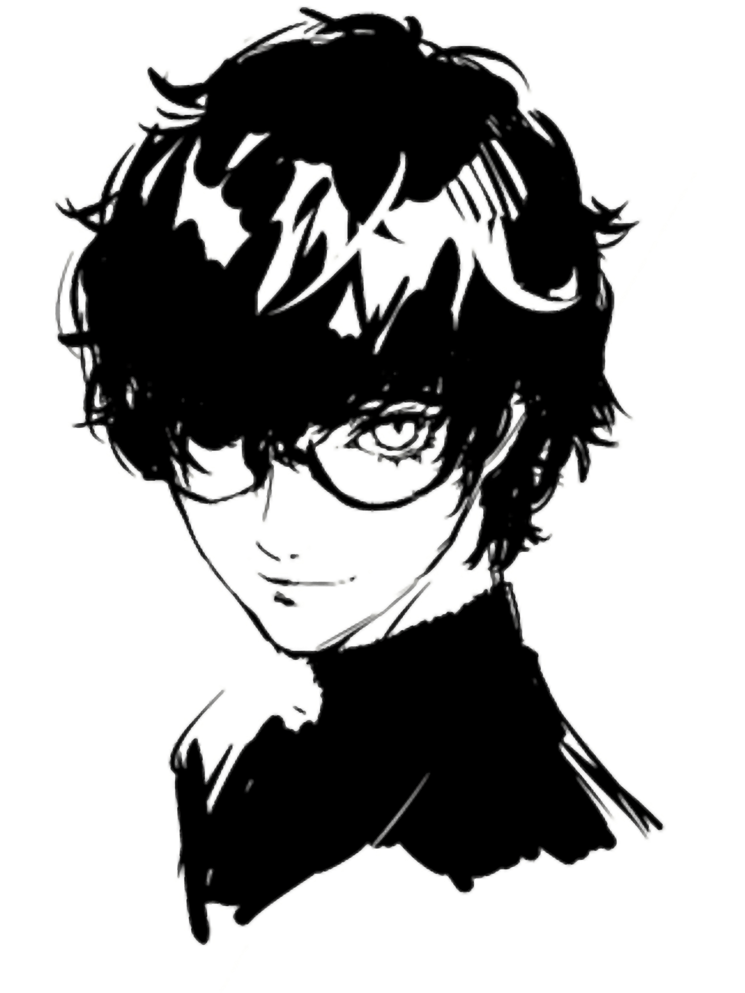 PERSONA 5 Ren Amamiya Portrait Dark | Inspire Uplift
